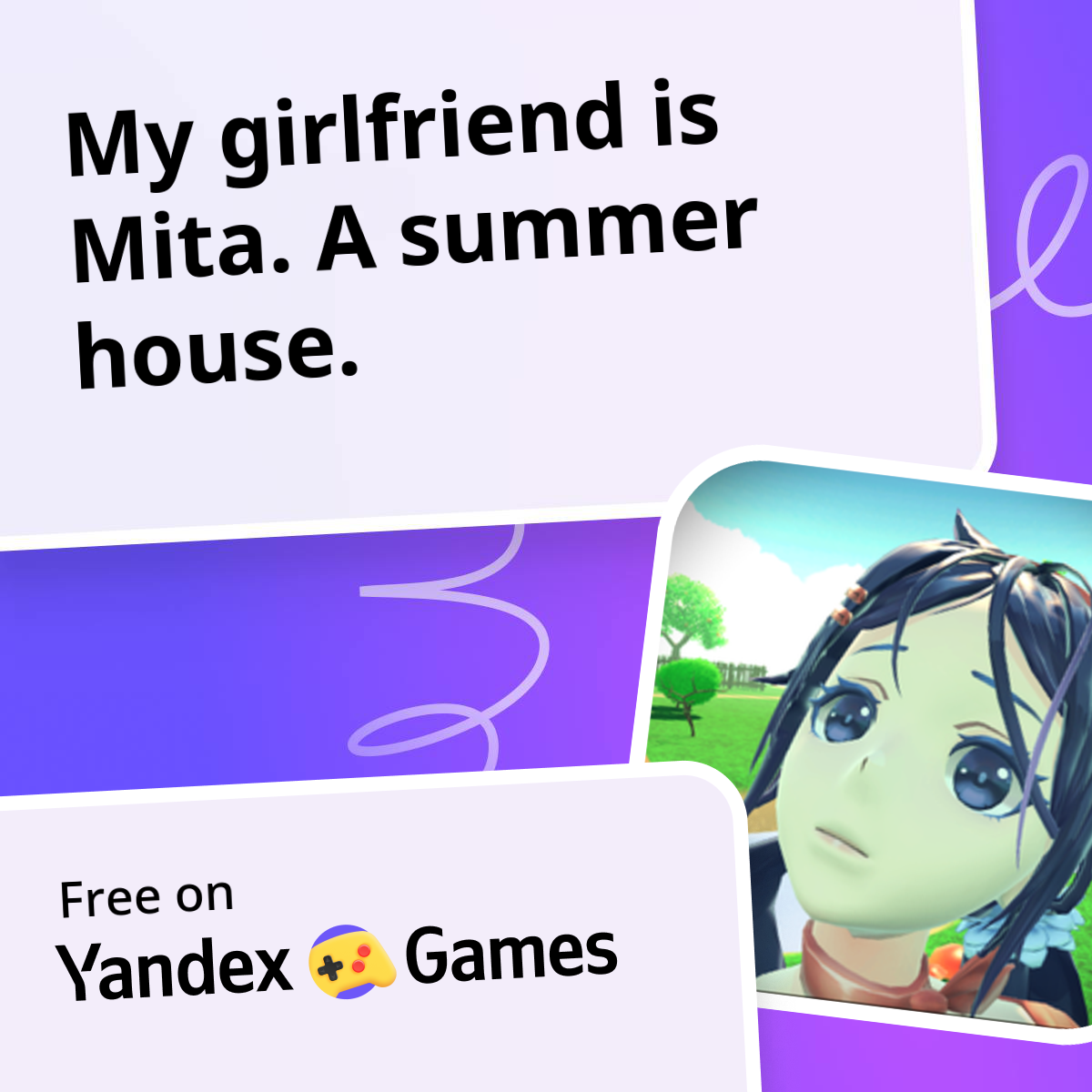 My girlfriend is Mita. A summer house. (by HeavyGamesHouse) - play ...