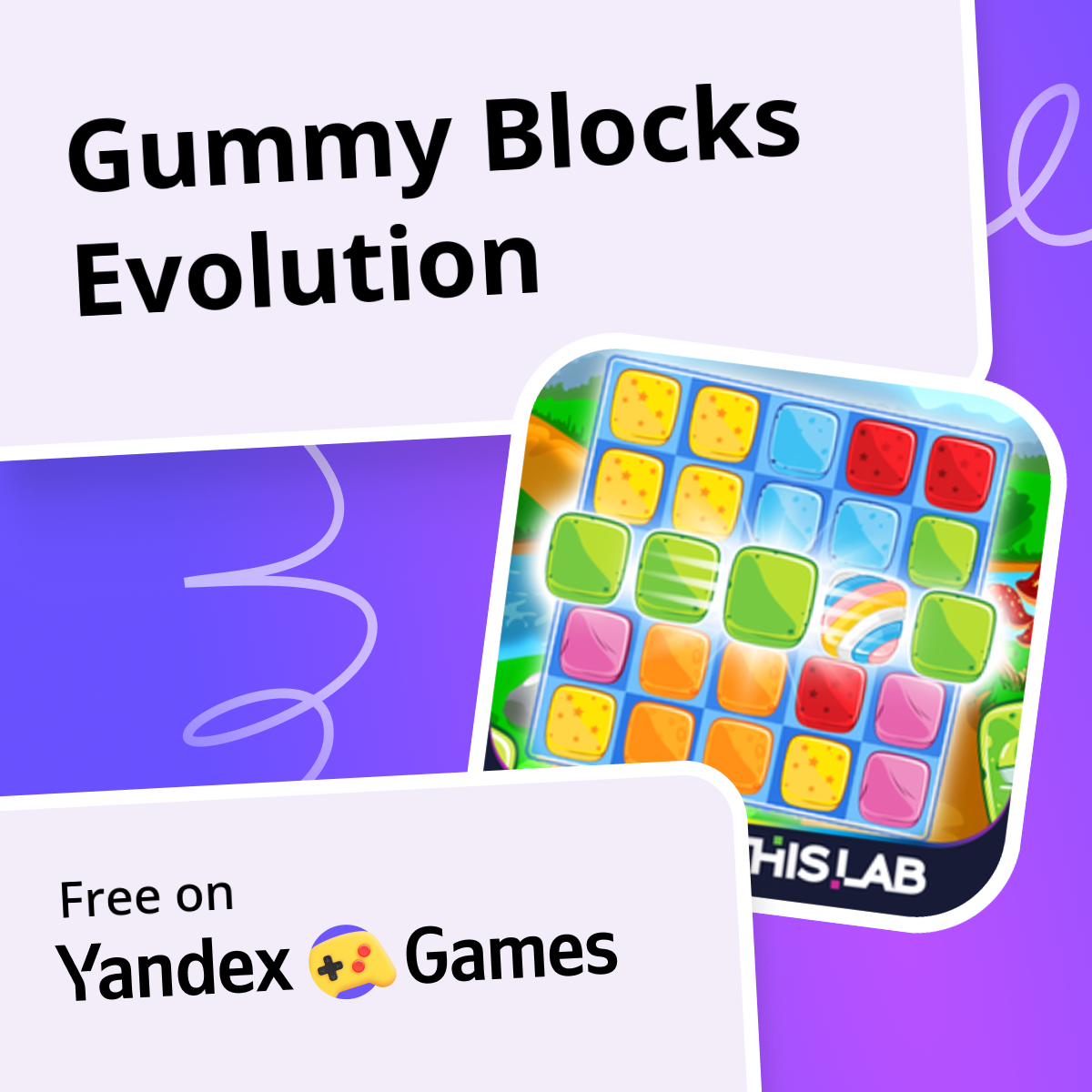 Gummy Blocks Evolution (by CodeThisLab) - play online for free on Yandex Games