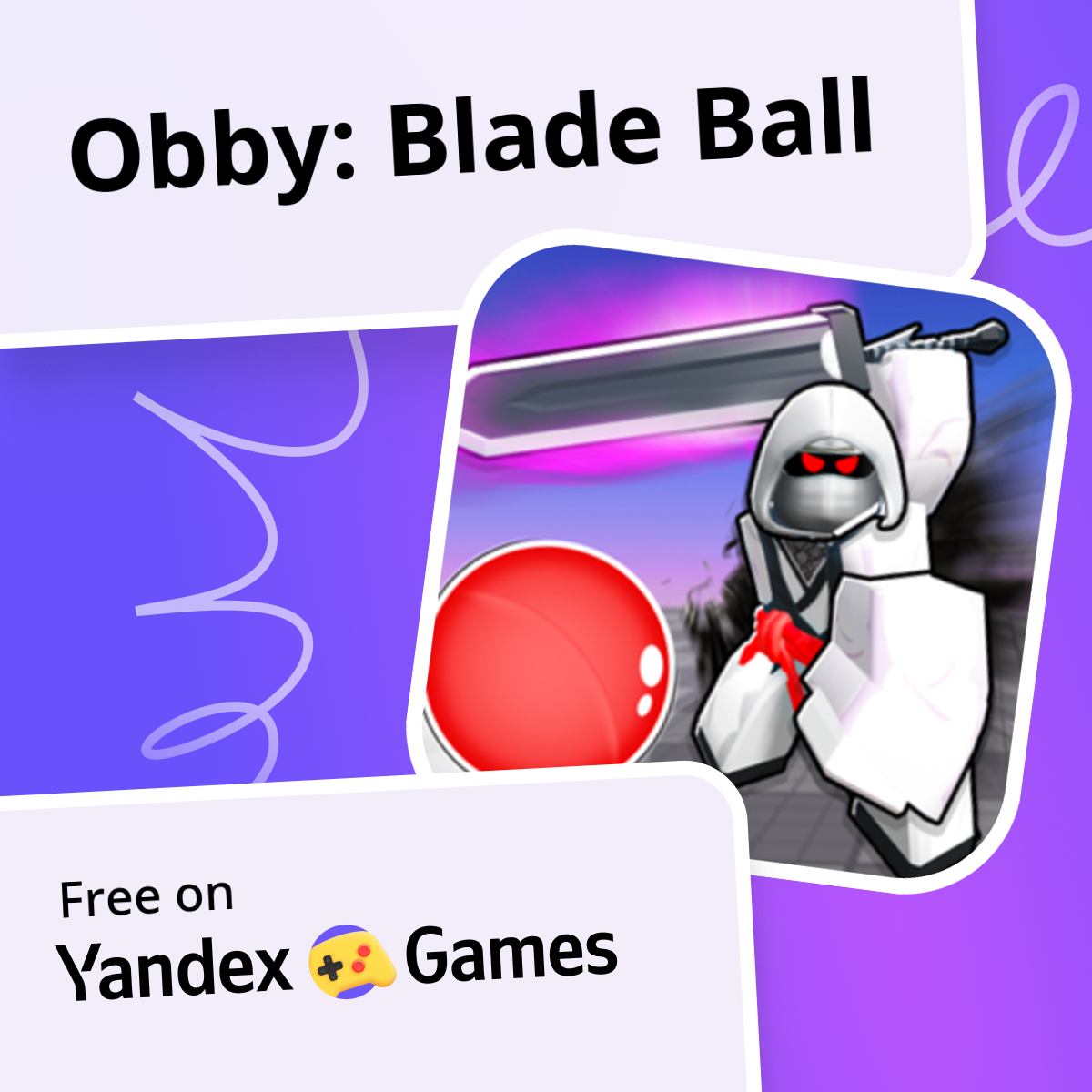 Obby: Blade Ball (by Arbas) - play online for free on Yandex Games