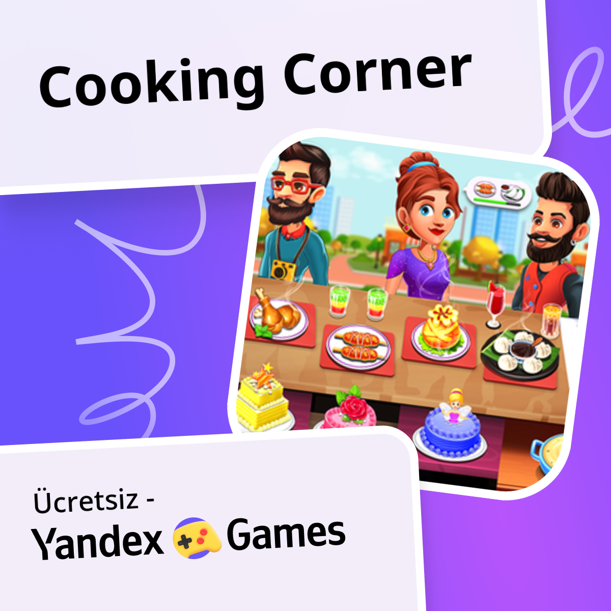 Cooking Corner (Rendered Ideas'den) - Yandex Games servisinde ücretsiz ...