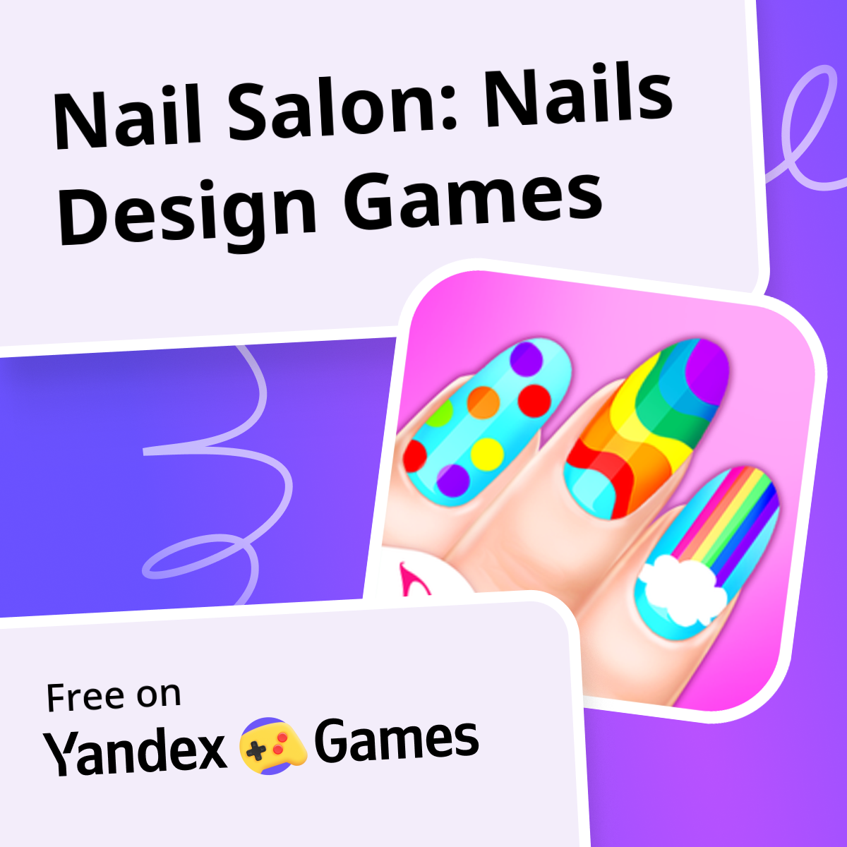 Nail Salon: Nails Design Games - play online for free on Yandex Games