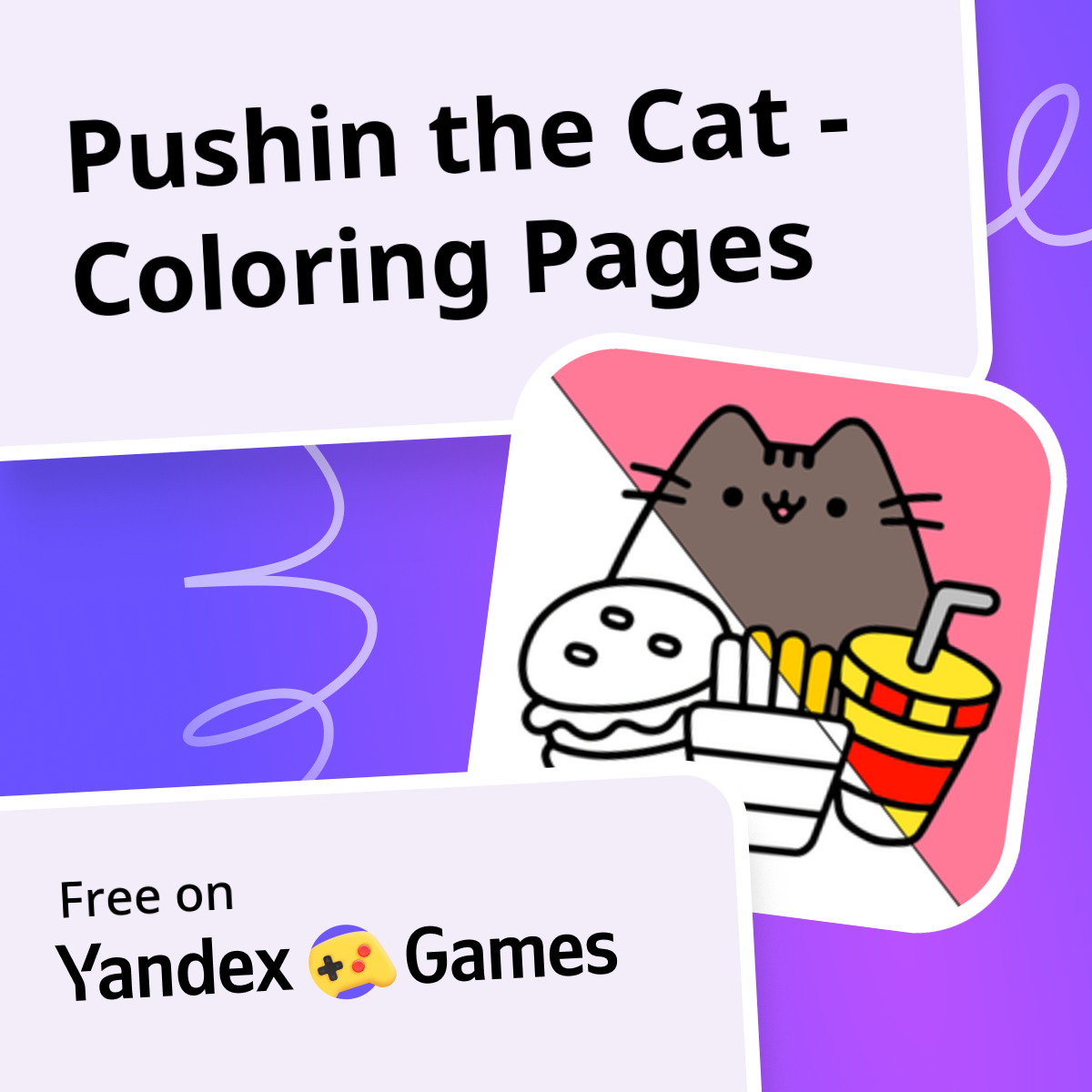 Pushin the Cat - Coloring Pages (by OneDevAndGirl) - play online for ...