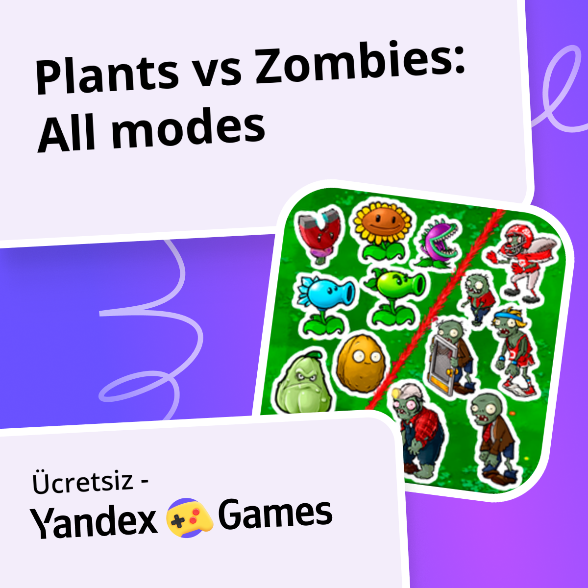 Plants vs Zombies: All modes (RVRM Studio'den) - Yandex Games ...