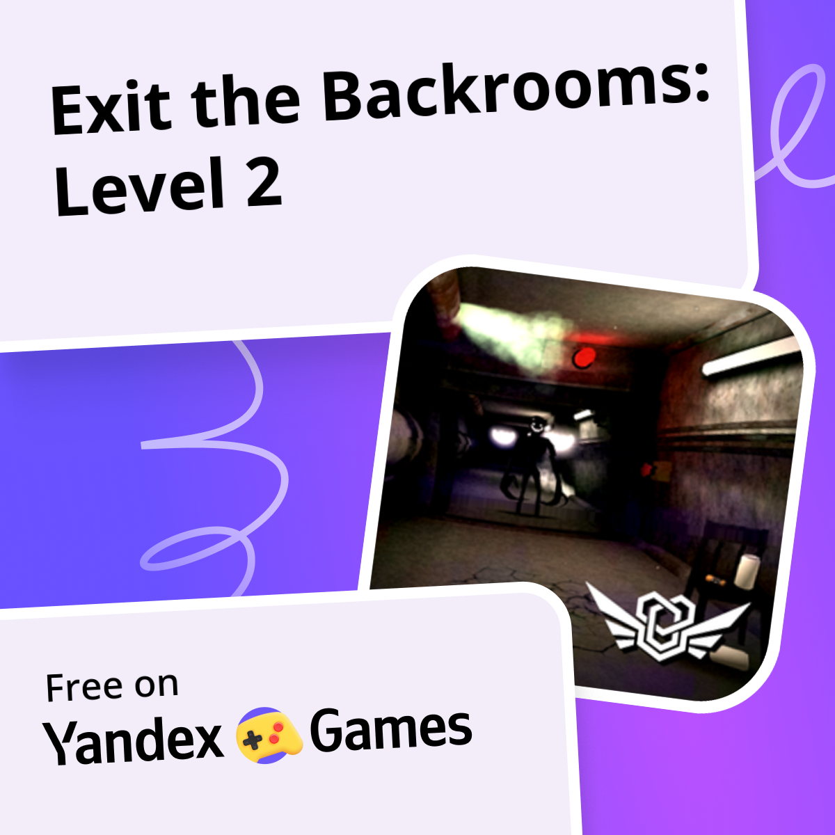 Exit the Backrooms: Level 2 (by Davilkus Games) - play online for free on Yandex Games