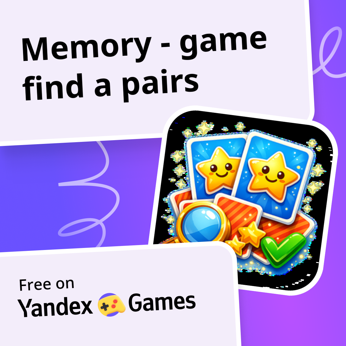 Memory - game find a pairs (by Vxdll) - play online for free on Yandex ...
