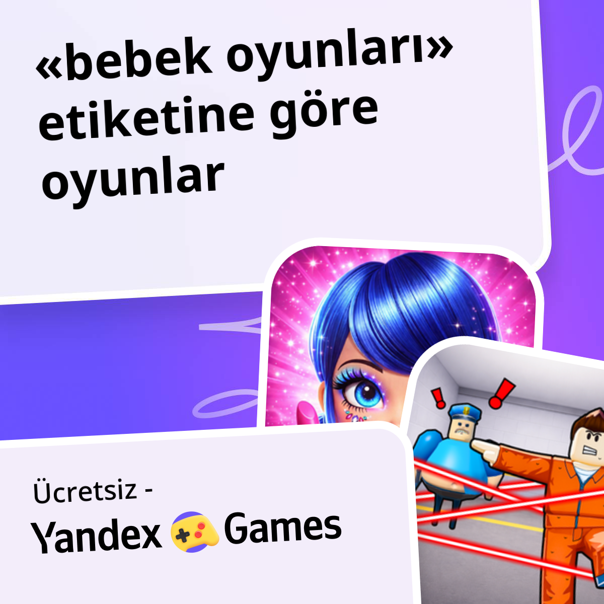 Çevrimiçi bebek oyunları: Yandex Games Sitesinde Ücretsiz Oynayın