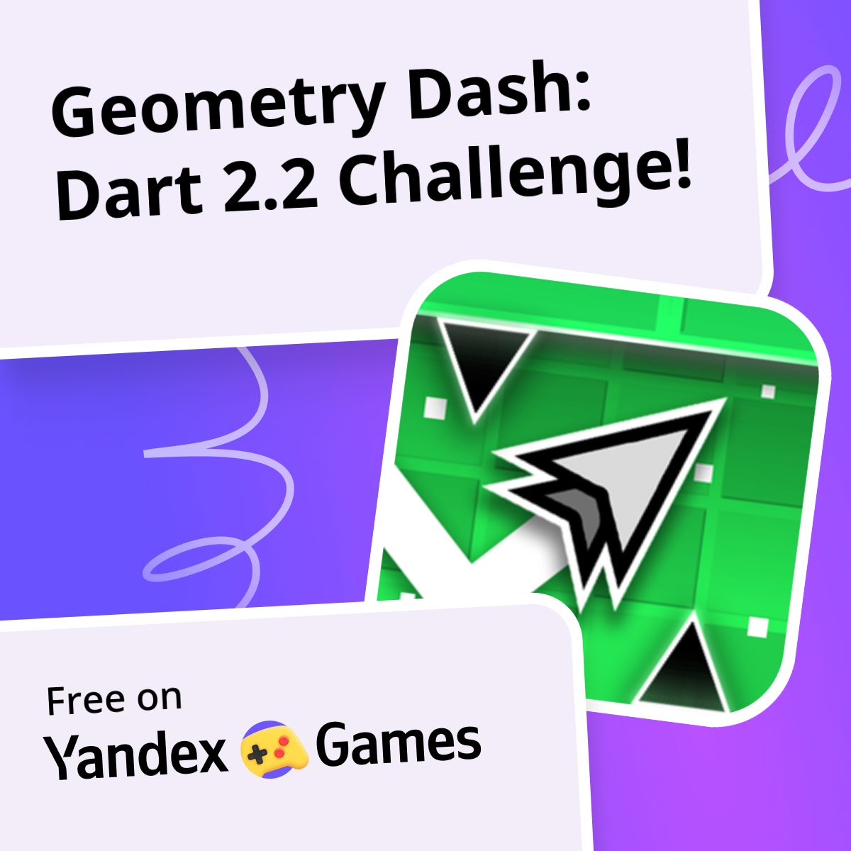 Geometry Dash: Dart 2.2 Challenge! (by MK Production) - play online for ...