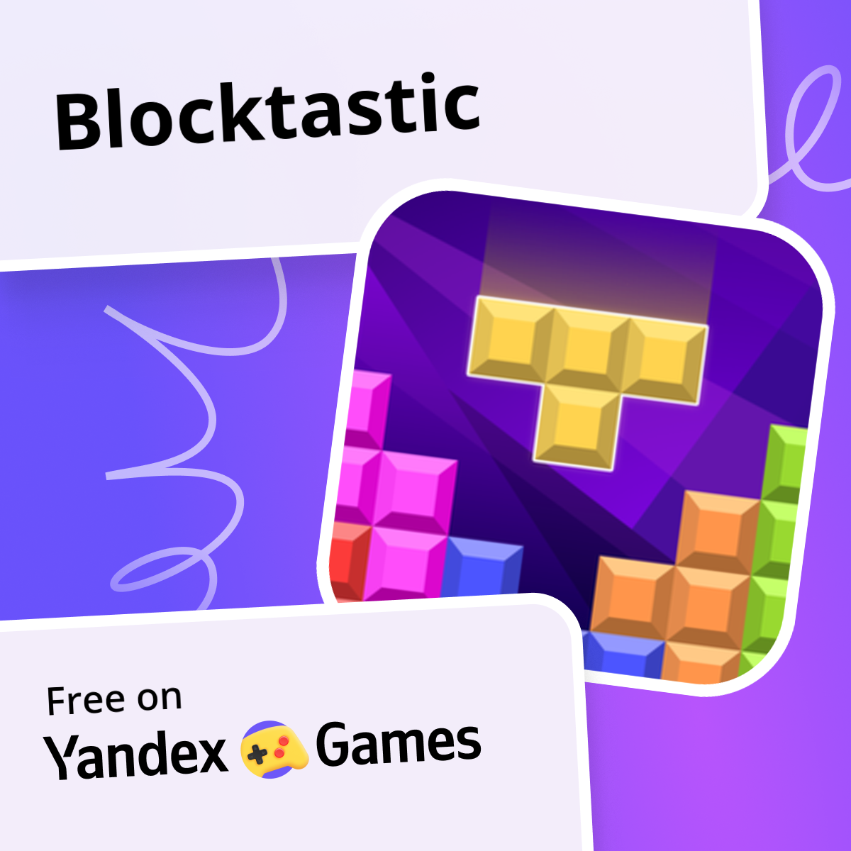 Blocktastic (توسط Programa)- بازی آنلاین به صورت رایگان در Yandex Games