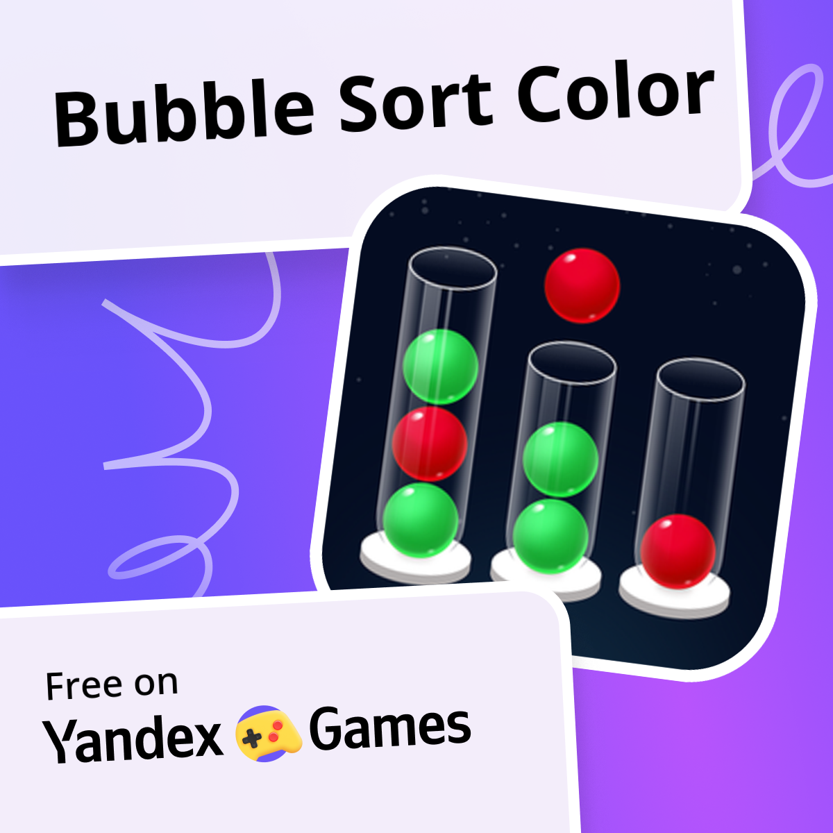 Bubble Sort Color (by Citigo) - play online for free on Yandex Games