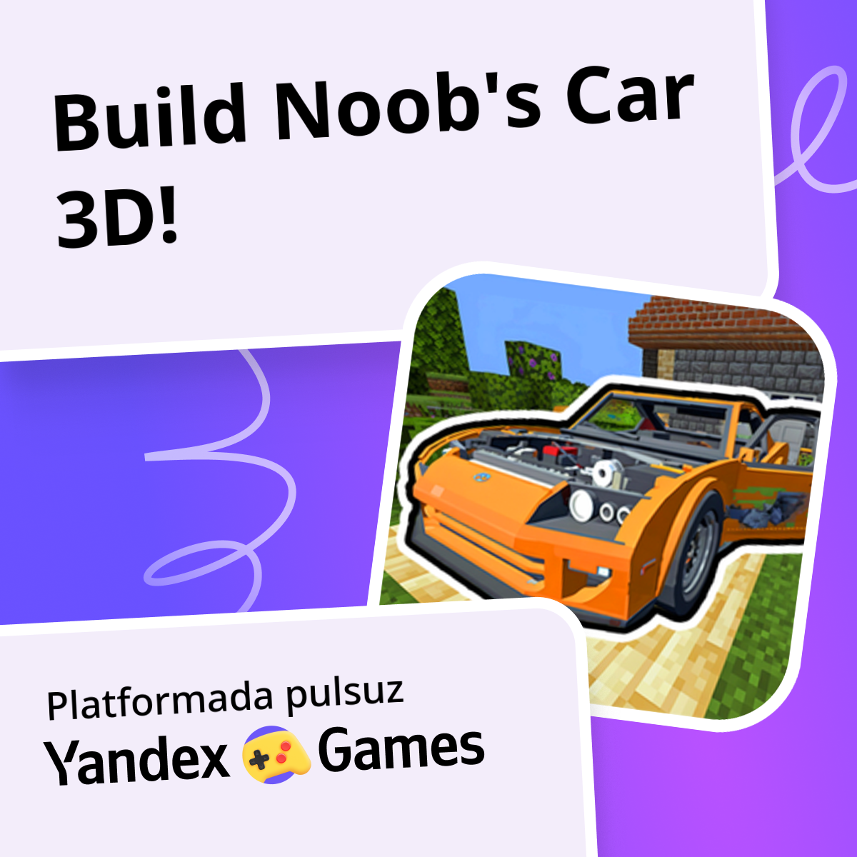 Build Noob's Car 3D! (ZoltanGames adlı tərtibatçıdan) - Yandex Games ...