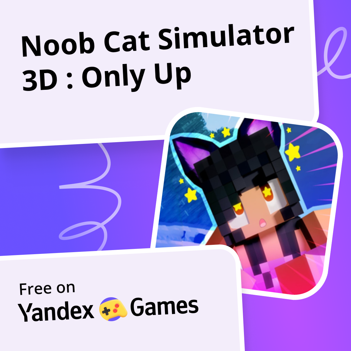 Noob Cat Simulator 3D : Only Up (by JacondaGames) - play online for ...