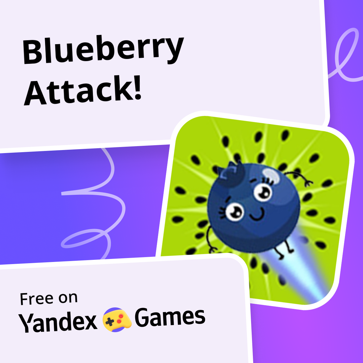 Blueberry Attack! - play online for free on Yandex Games