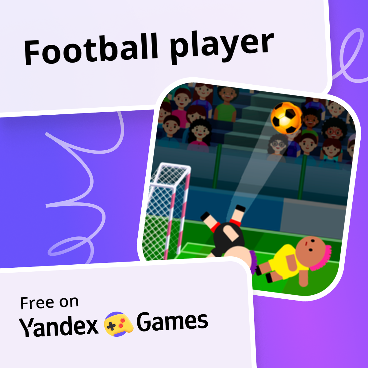 Football player (by UTKA) - play online for free on Yandex Games