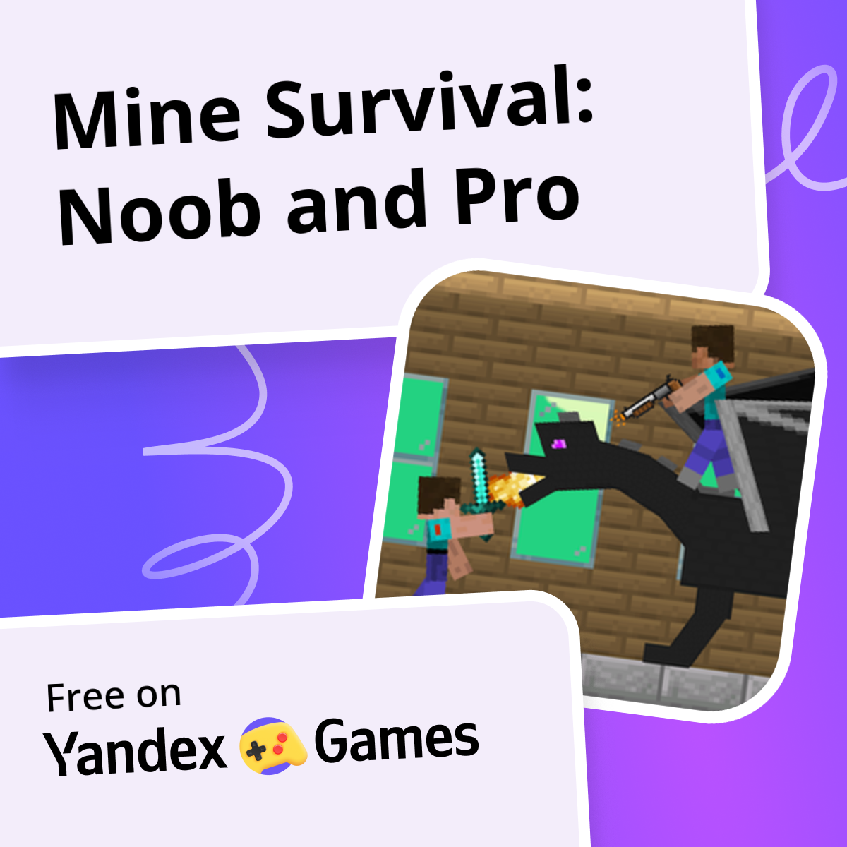 Mine Survival: Noob and Pro (by Desmond Games) - play online for free ...
