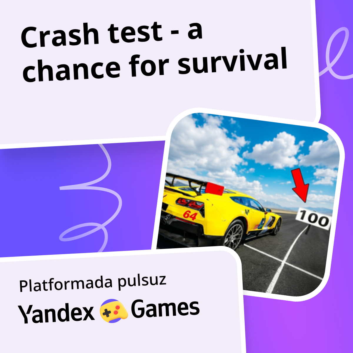 Crash test - a chance for survival - Yandex Games-də pulsuz onlayn oynayın