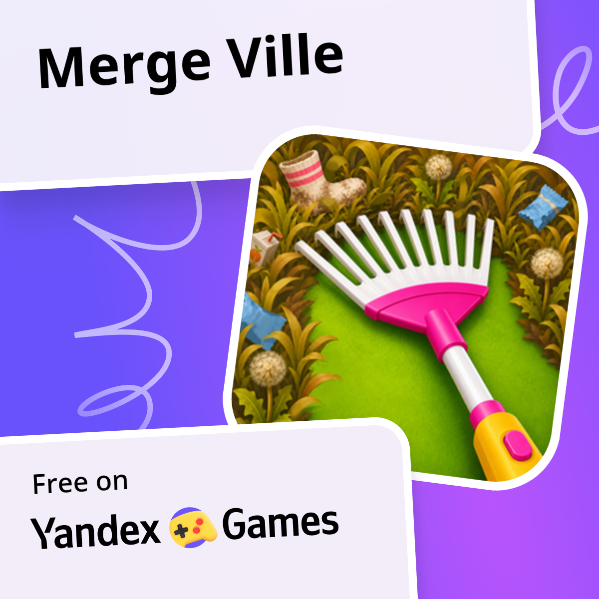 Merge Ville - play online for free on Yandex Games