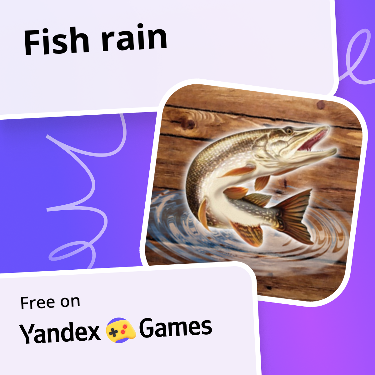 Fish rain - play online for free on Yandex Games
