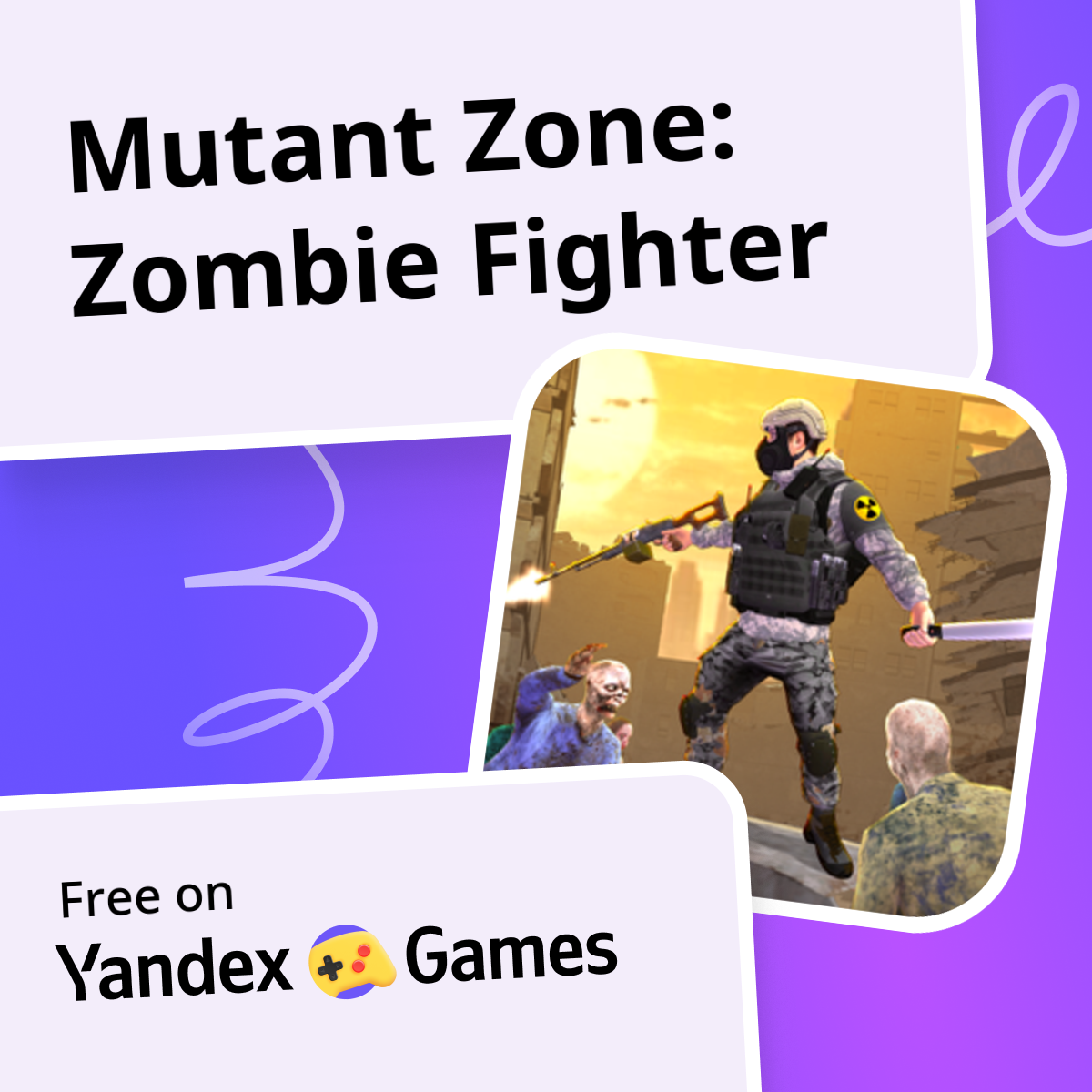 Mutant Zone: Zombie Fighter - play online for free on Yandex Games