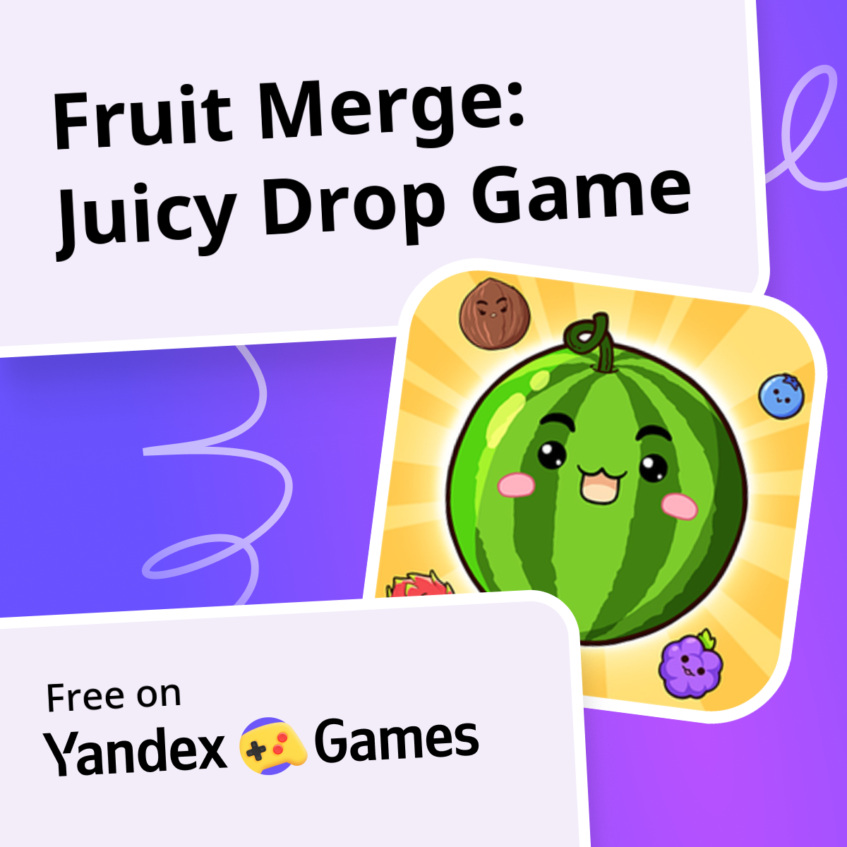 Fruit Merge: Juicy Drop Game (by Fennec Labs) - play online for free on Yandex Games