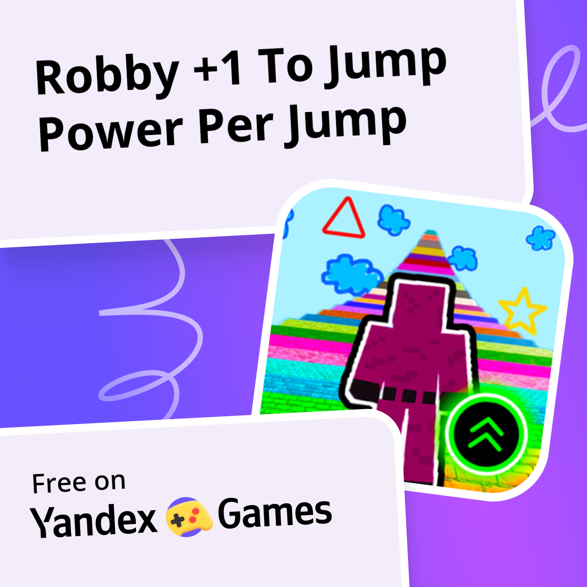 Robby +1 To Jump Power Per Jump (by TuskTeam) - play online for free on Yandex Games