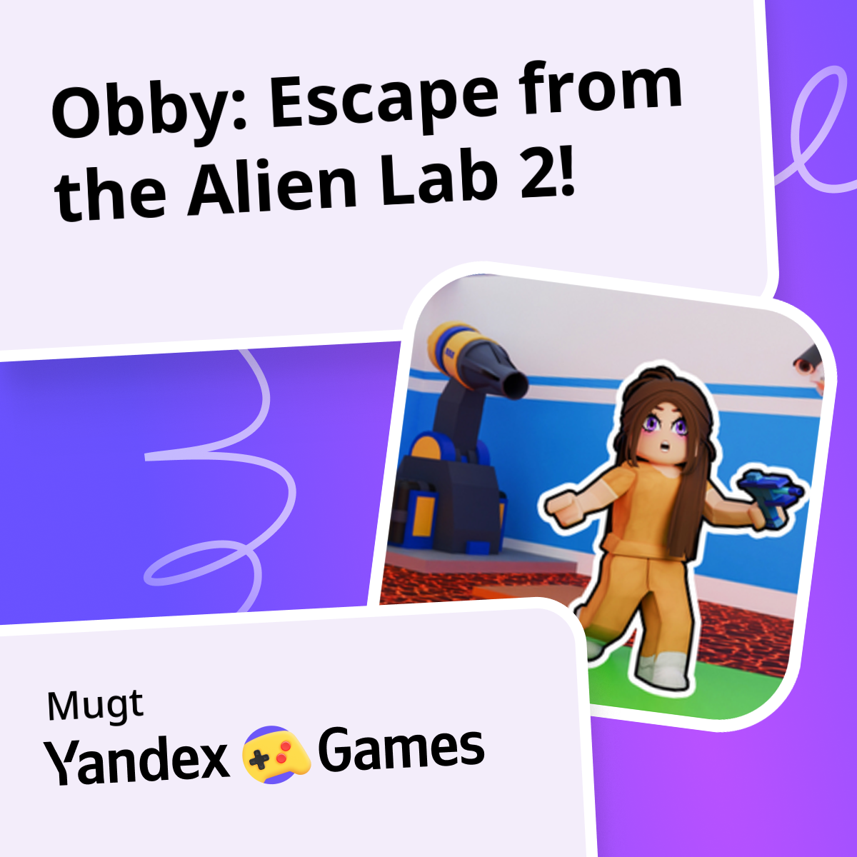 Obby: Escape from the Alien Lab 2! (Panchenko Productions tarapyndan ...