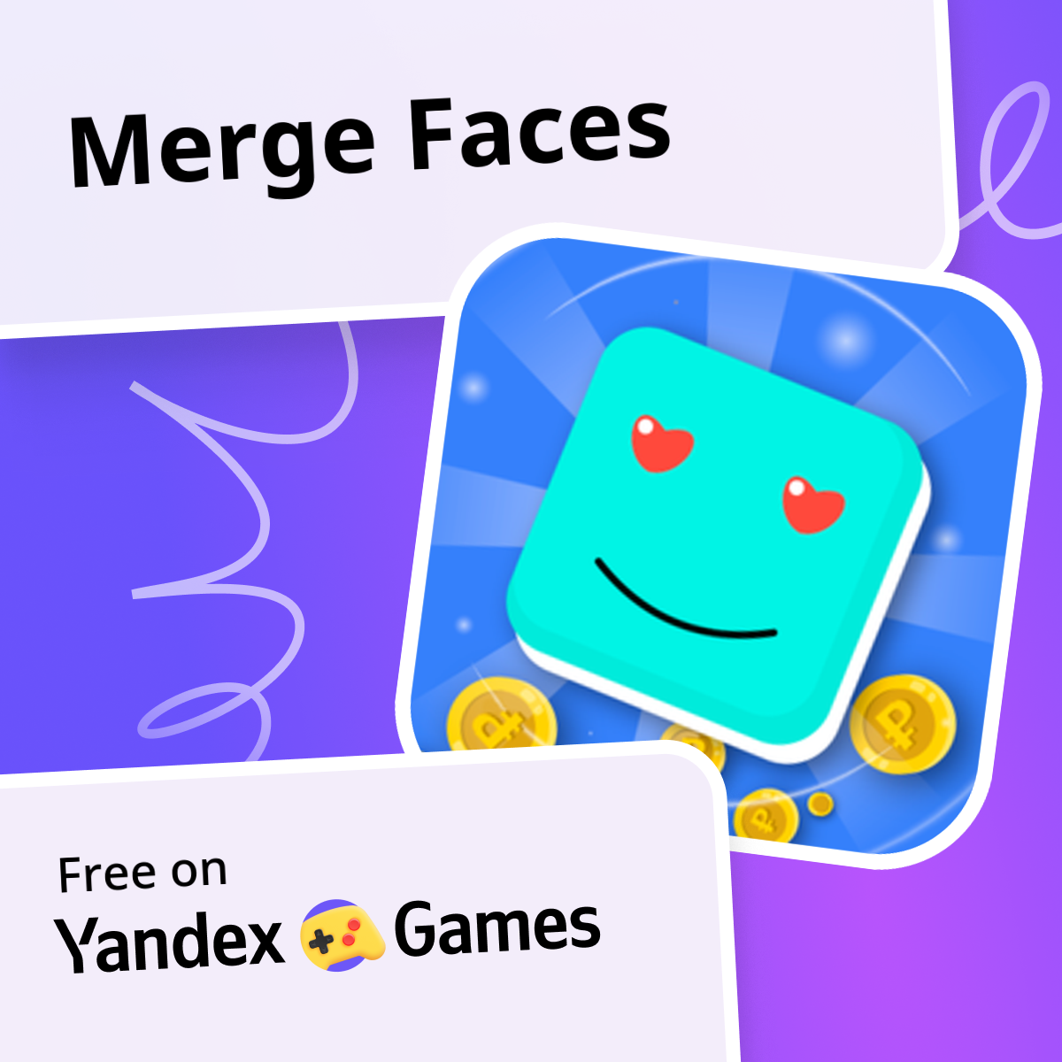 Merge Faces (by truelisgames) - play online for free on Yandex Games
