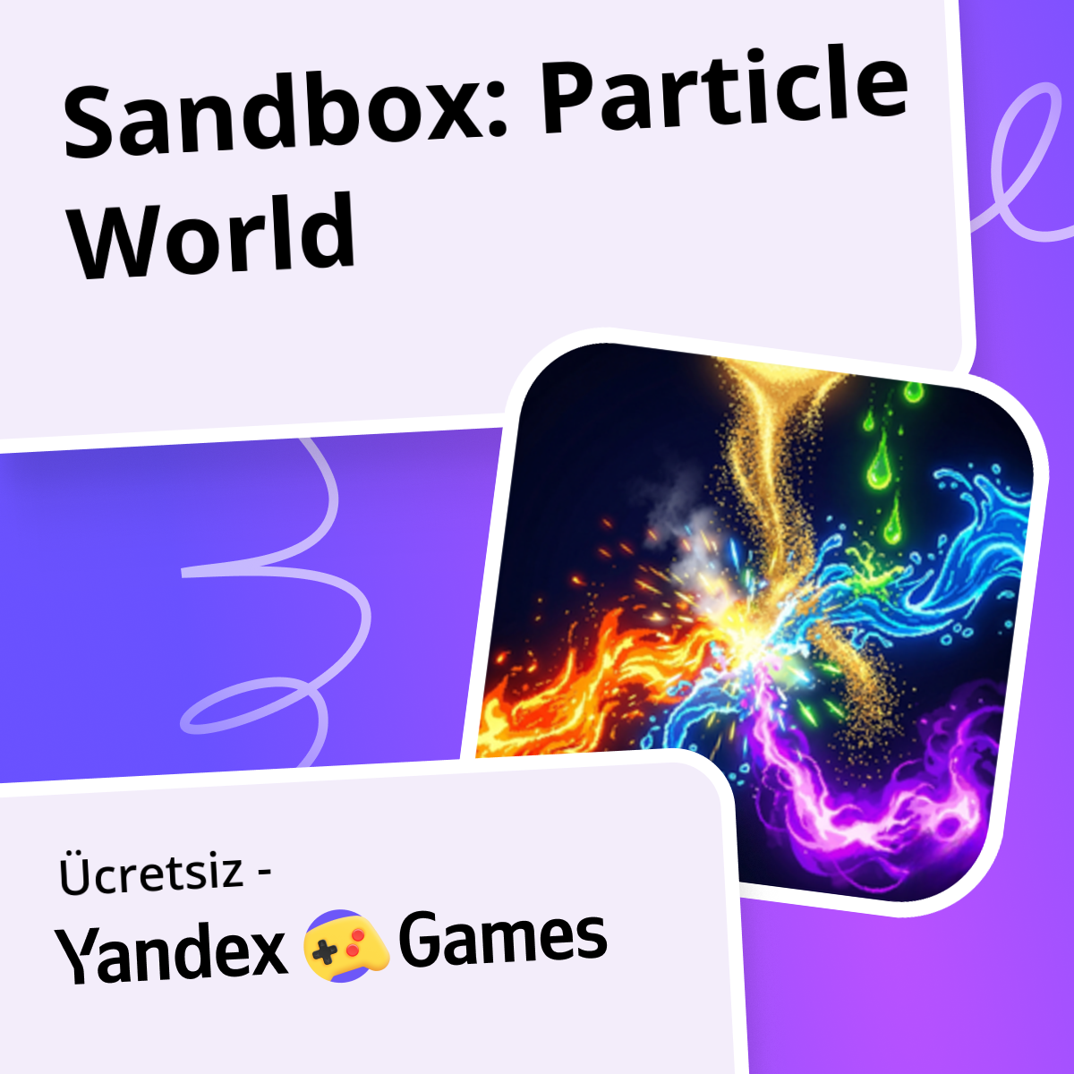 Sandbox: Particle World - oynayın Yandex Games üzerinde ücretsiz çevrimiçi