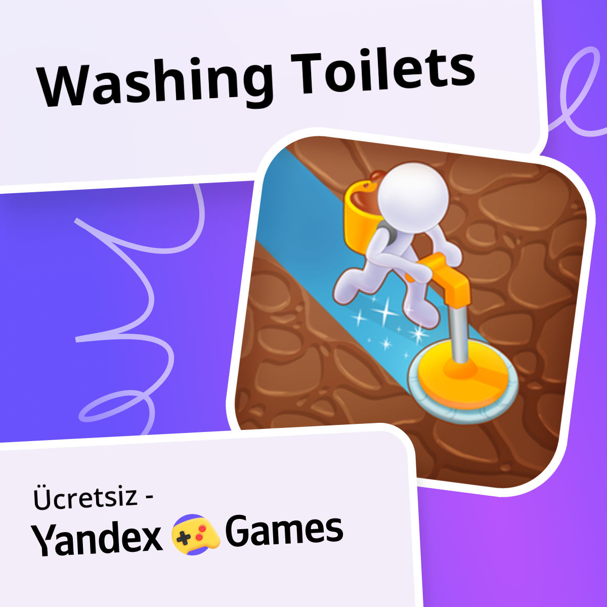 Washing Toilets (Endless Game Path'den) - Yandex Games servisinde ...