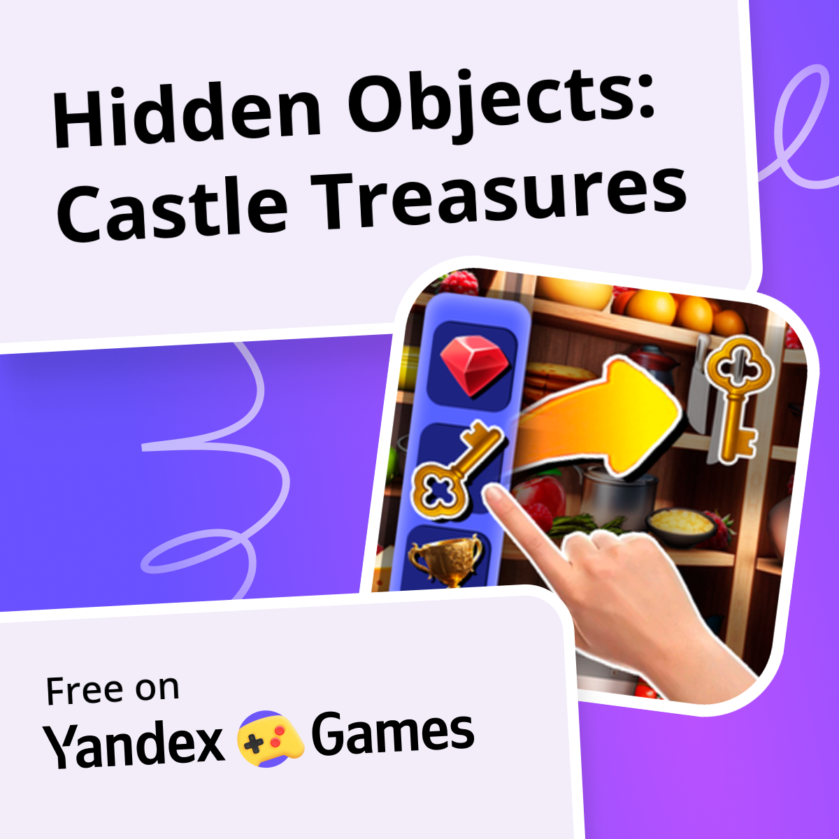 Hidden Objects: Castle Treasures (by PixelBox) - play online for free on Yandex Games