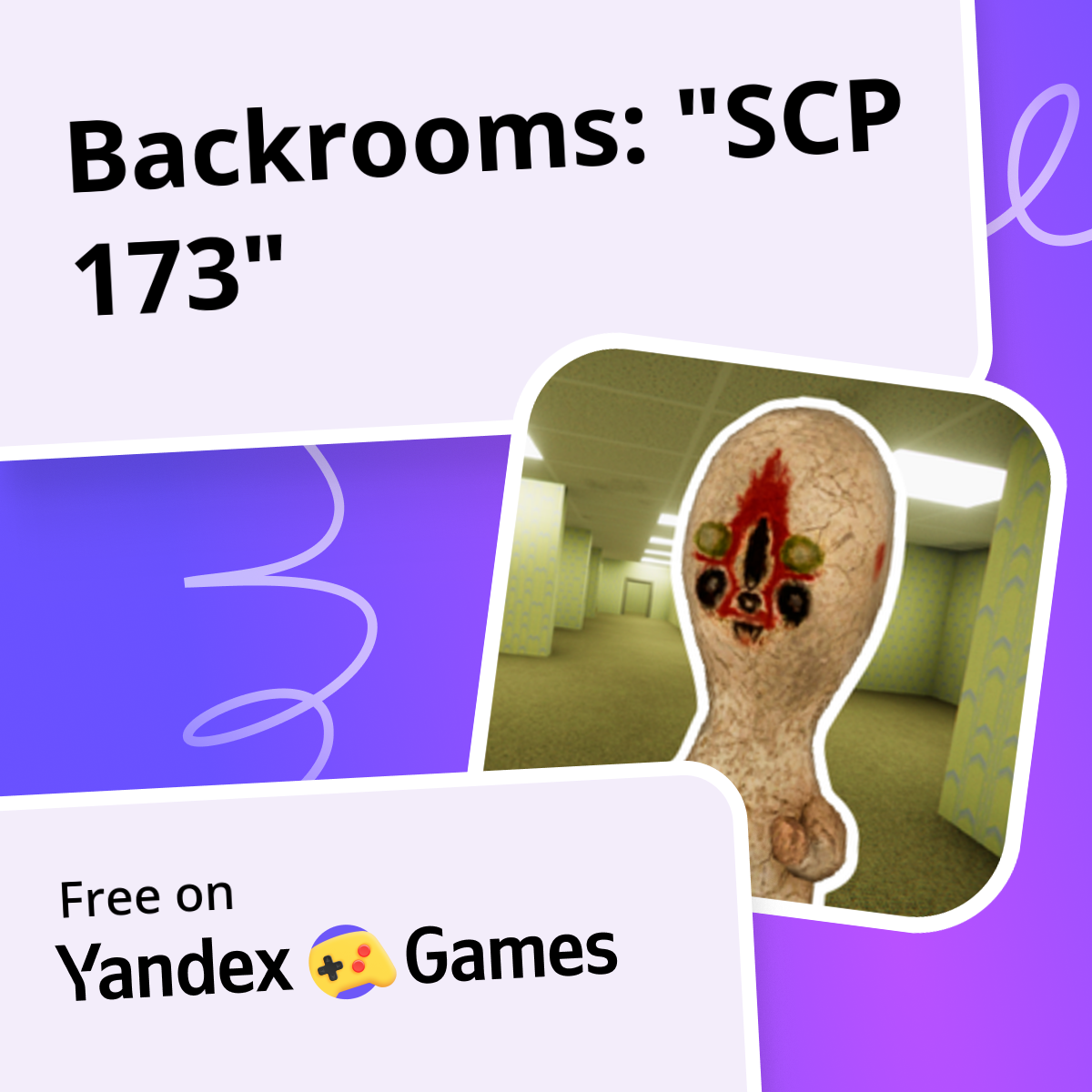 Backrooms: "SCP 173" (על ידי TDS BID)- לשחק באינטרנט בחינם על Yandex Games