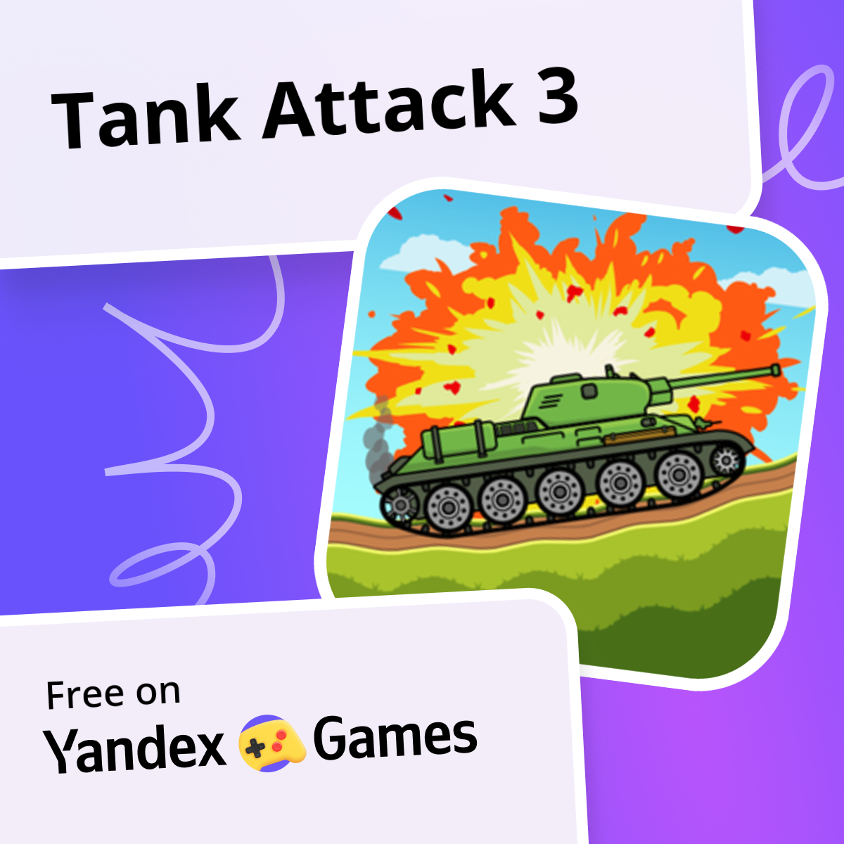 Tank Attack 3 (by IB-Studio) - play online for free on Yandex Games