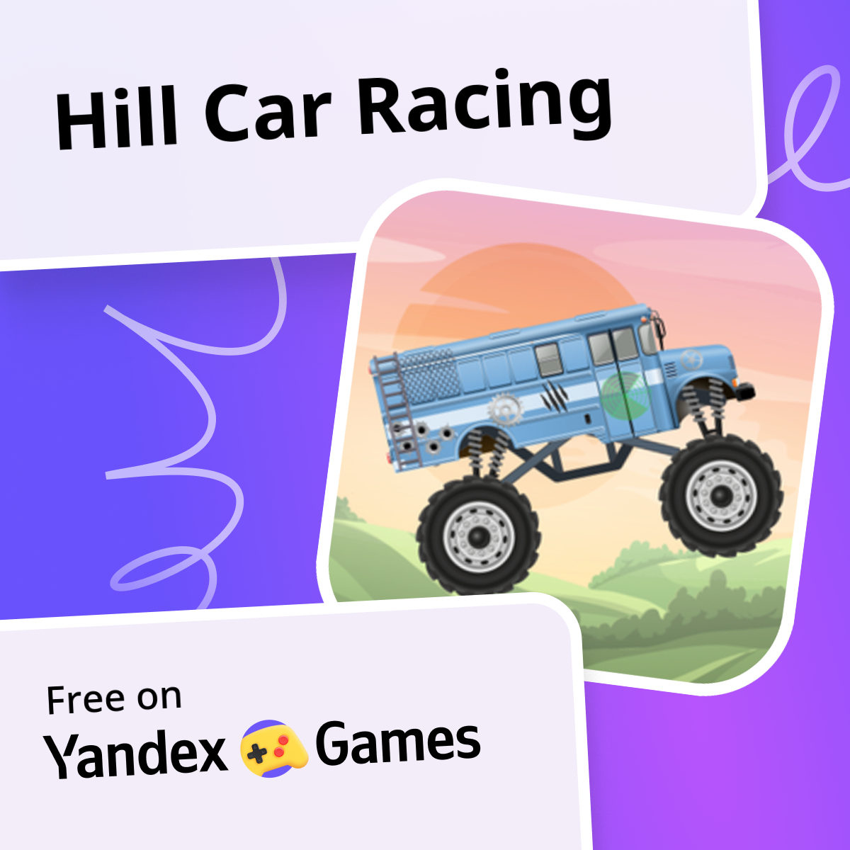 Hill Car Racing - play online for free on Yandex Games