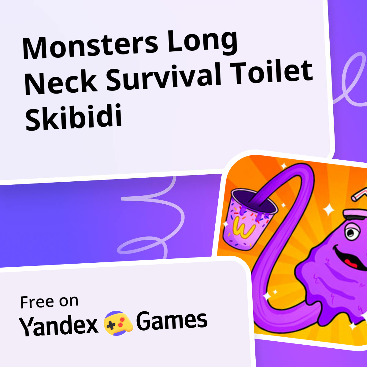 Monsters Long Neck Survival Toilet Skibidi (by Y-A_V) - play online for ...
