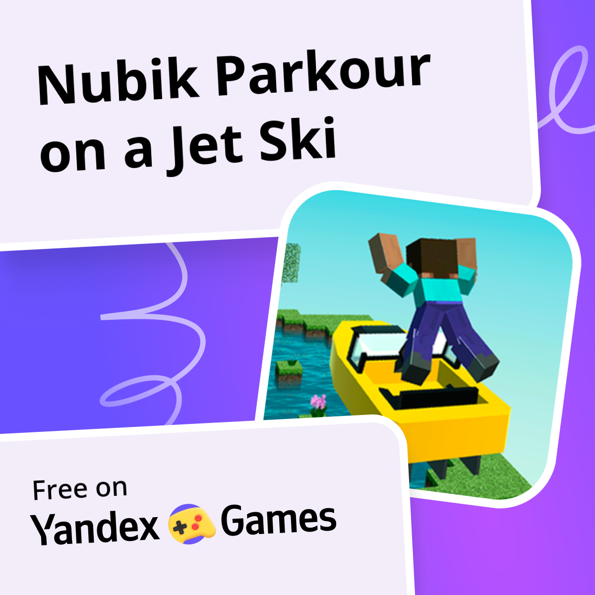 Nubik Parkour on a Jet Ski (by LipoGame) - play online for free on ...