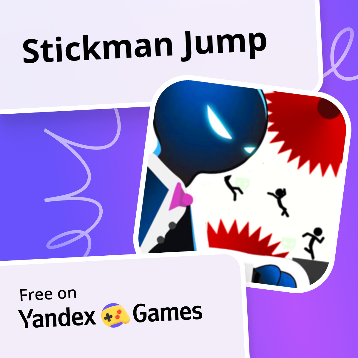 Stickman Jump (by Plarium Global Ltd.) - play online for free on Yandex ...