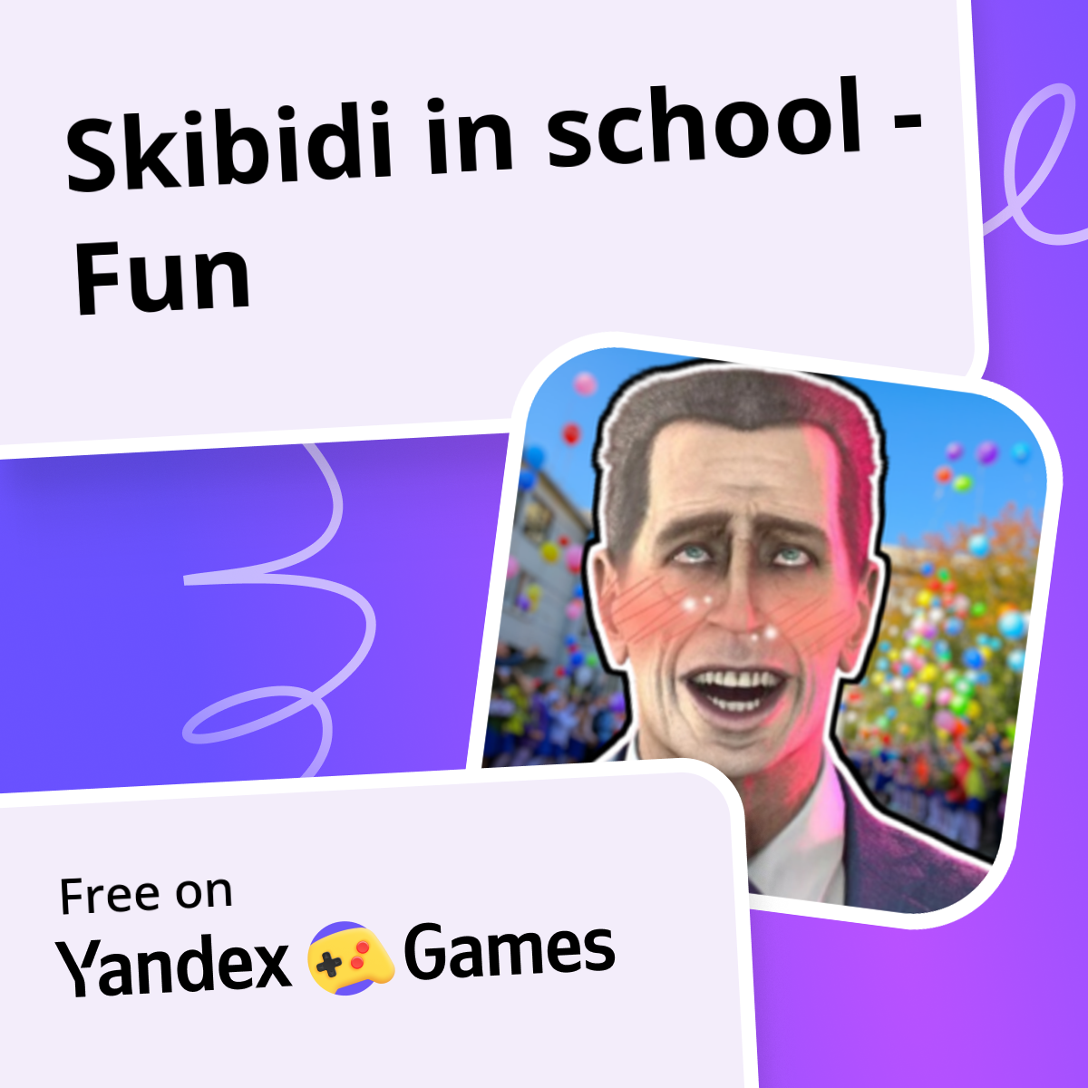 Skibidi in school - Fun (by TDS BID) - play online for free on Yandex Games