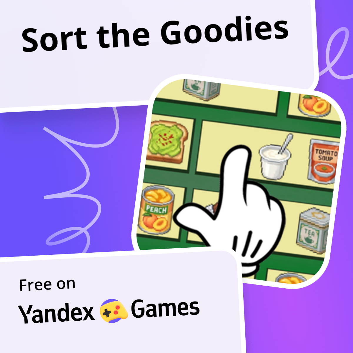 Sort the Goodies - play online for free on Yandex Games