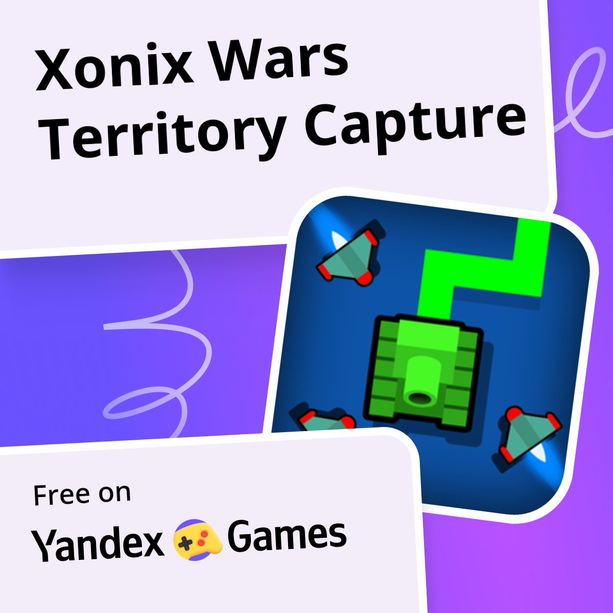 Xonix Wars Territory Capture - play online for free on Yandex Games