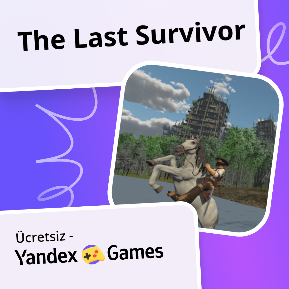 The Last Survivor - oynayın Yandex Games üzerinde ücretsiz çevrimiçi