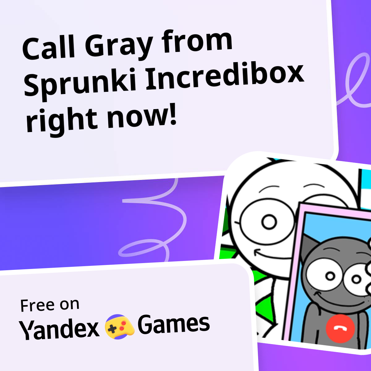 Call Gray from Sprunki Incredibox right now! (by Sinnij kotik) - play ...