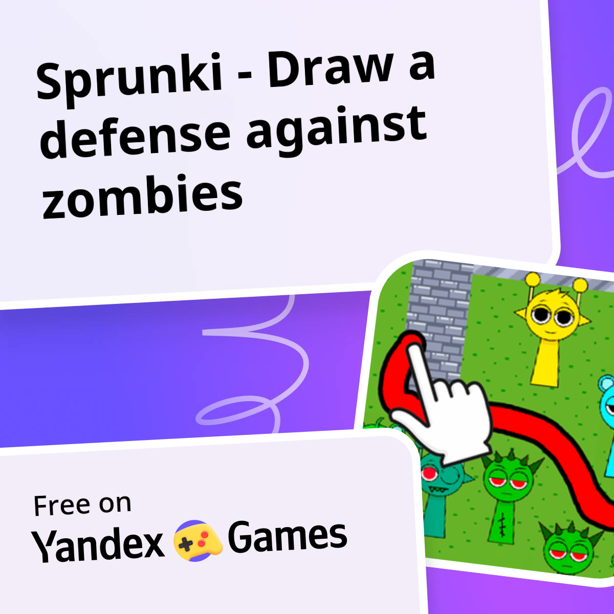 Sprunki - Draw a defense against zombies (by kbvpneofit) - play online ...