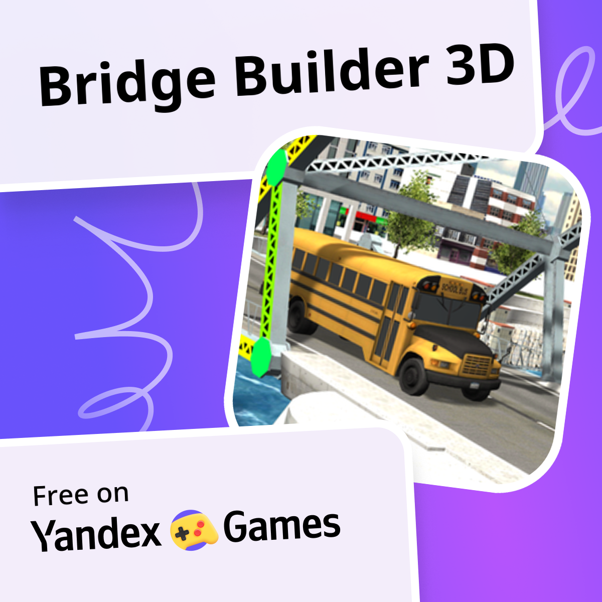 Bridge Builder 3D (by FPDA) - play online for free on Yandex Games