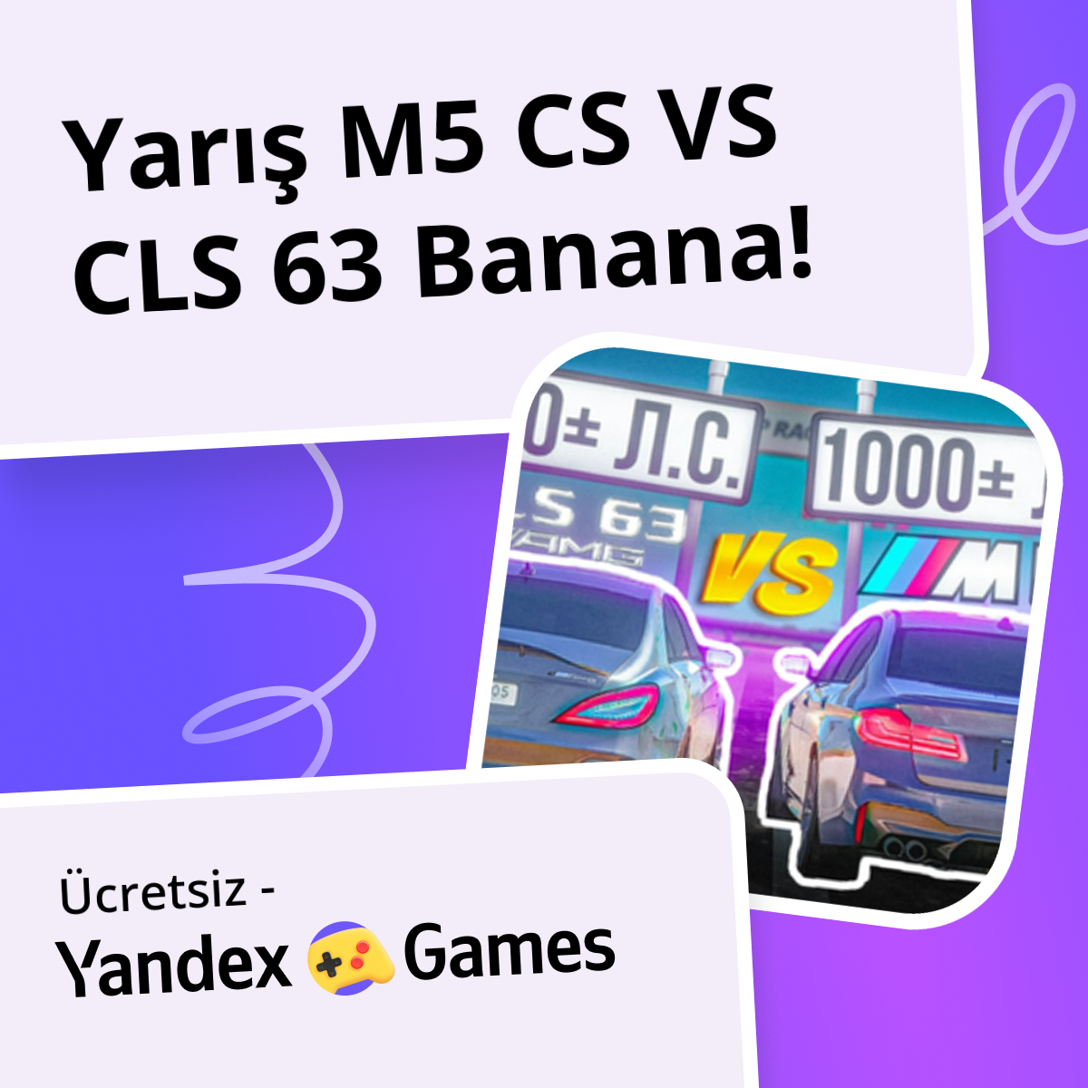 Yarış M5 CS VS CLS 63 Banana! (AltTab3000Group'den) - Yandex Games ...