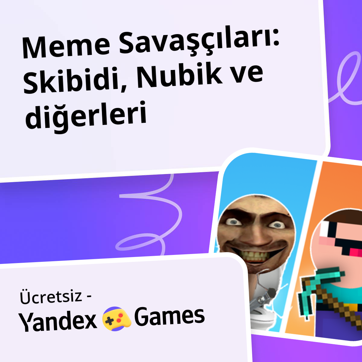 Meme Savaşçıları: Skibidi, Nubik ve diğerleri - oynayın Yandex Games ...
