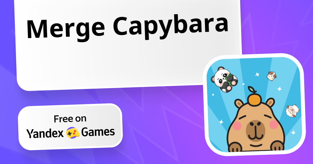 Merge Capybara (დან FunCraft Games)- ითამაშეთ ონლაინ უფასოდ სერვისზე ...