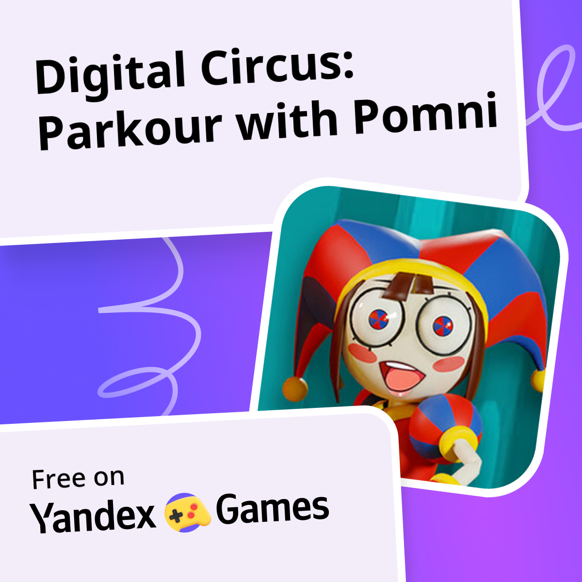 Digital Circus: Parkour with Pomni - play online for free on Yandex Games