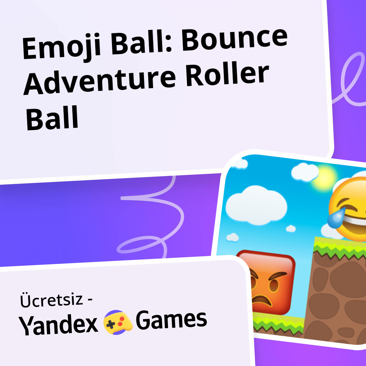 Emoji Ball: Bounce Adventure Roller Ball (New Generation Games'den ...