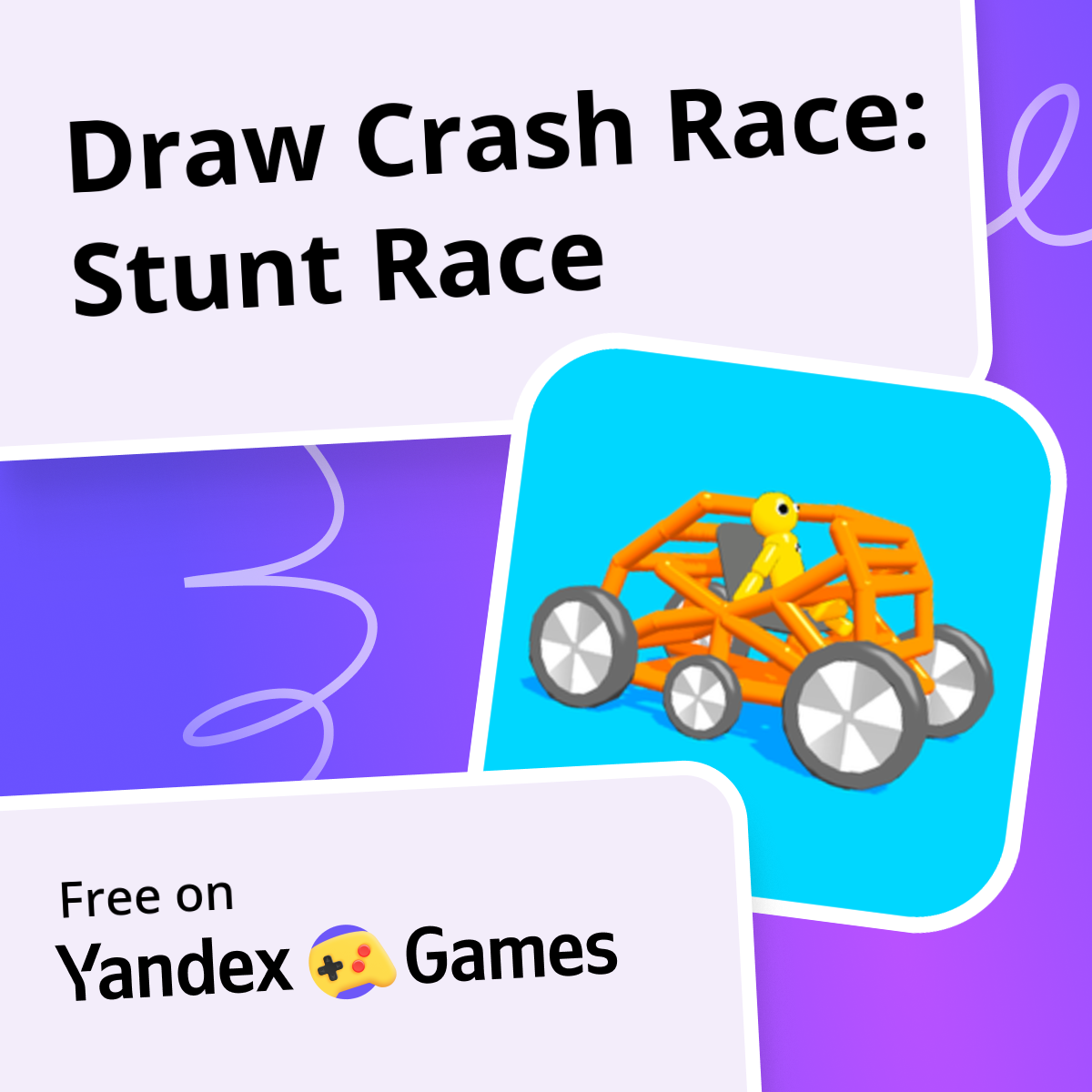 Draw Crash Race: Stunt Race (توسط AM)- بازی آنلاین به صورت رایگان در ...