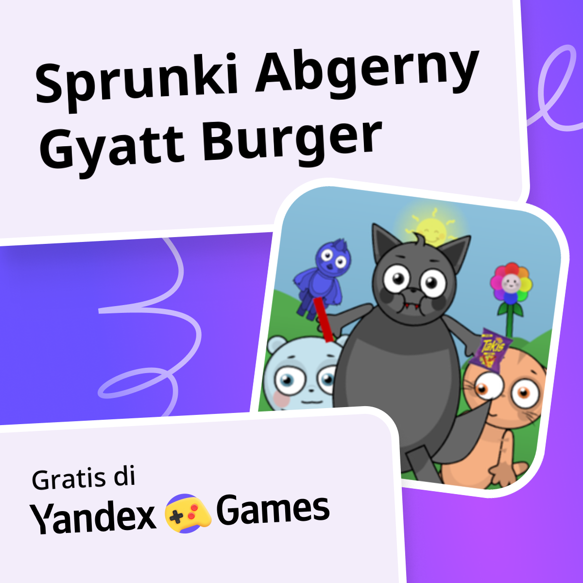 Sprunki Abgerny Gyatt Burger (oleh Garden Games)- mainkan online secara ...