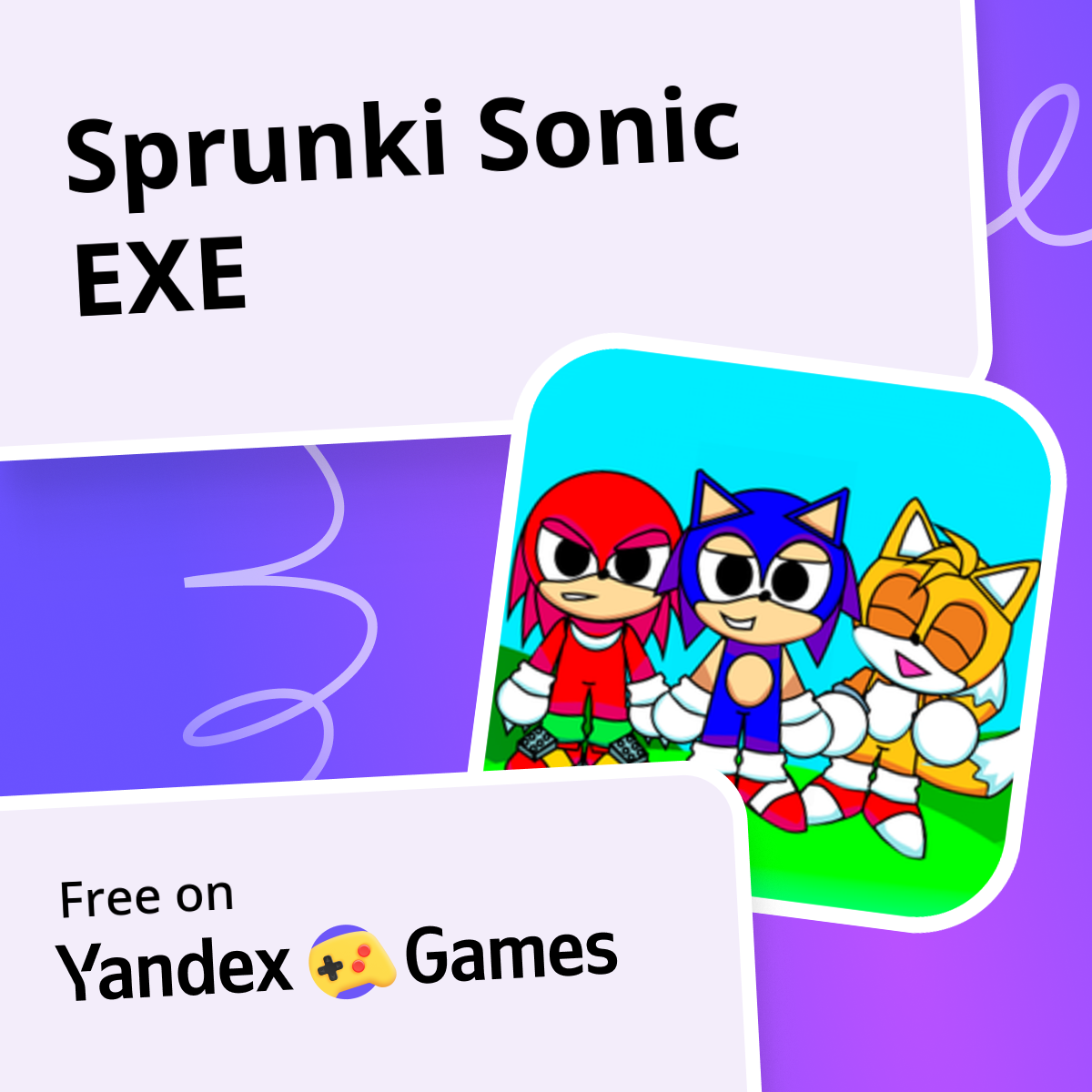 Sprunki Sonic EXE (by n1) - play online for free on Yandex Games
